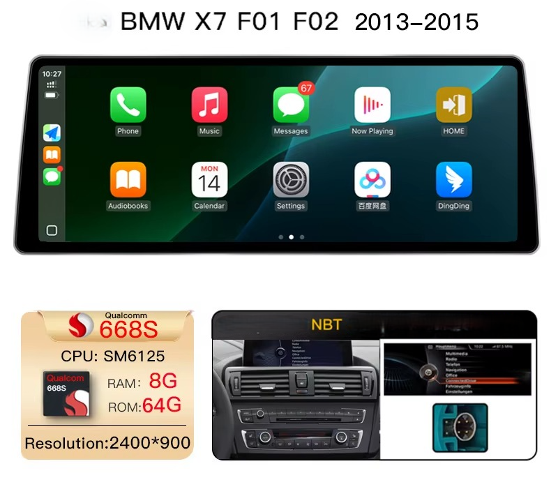 BMW F01 Android Multimedija - AndroidAudio.LT